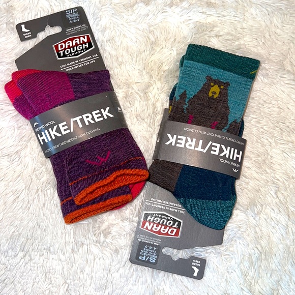 Darn Tough | Accessories | Darn Touch Micro Crew Socks | Poshmark
